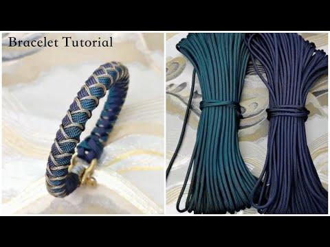 how to make an adjustable paracord bracelet Bracelet Tutorial friendship bracelet patterns easy