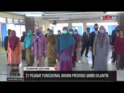 21 PEJABAT FUNGSIONAL BKKBN PROVINSI JAMBI DILANTIK