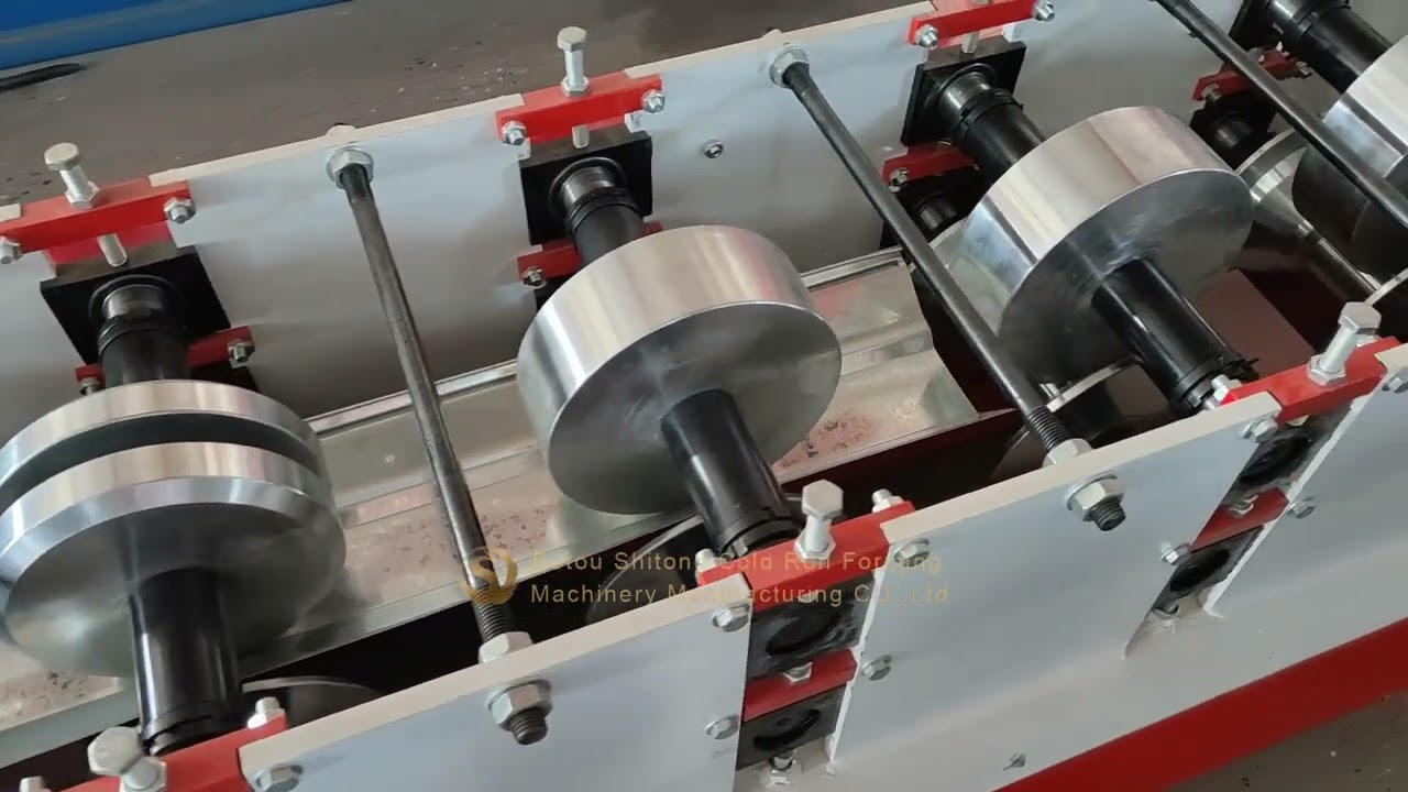rain gutter roll forming machine size 400