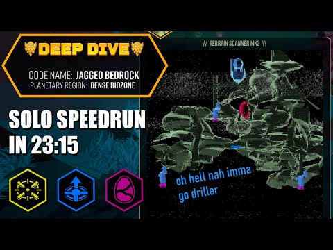 Steam Community :: Video :: Jagged Bedrock Deep Dive SOLO Speedrun 23:15 | Deep Rock Galactic