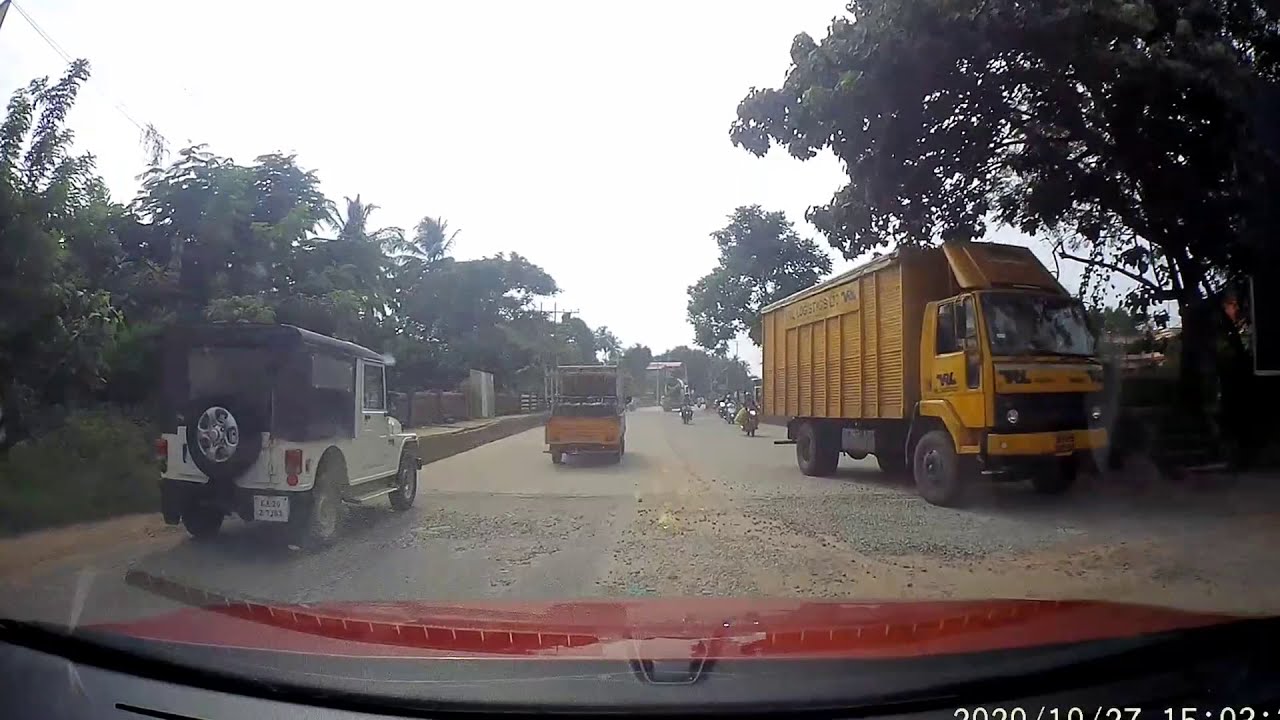 Driving through manipal ( udupi )