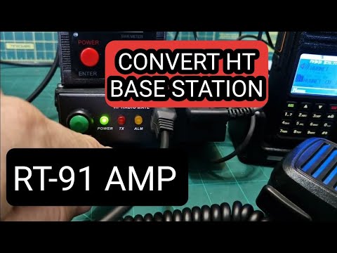 RT-91 Hand Held Amp Base Station