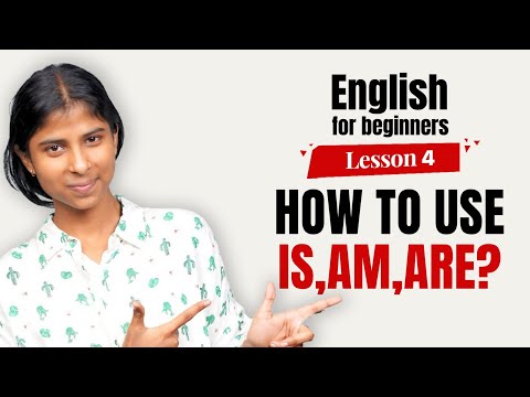 How to Use IS, AM, ARE in English || English for beginners || Chapter 4 || Janhavi Panwar