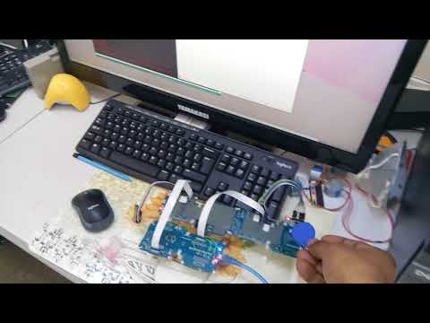 Hypercube SPI Interface Working MFRC522 RFID Demo