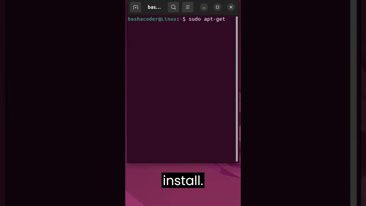 How to install an app using Ubuntu Terminal
