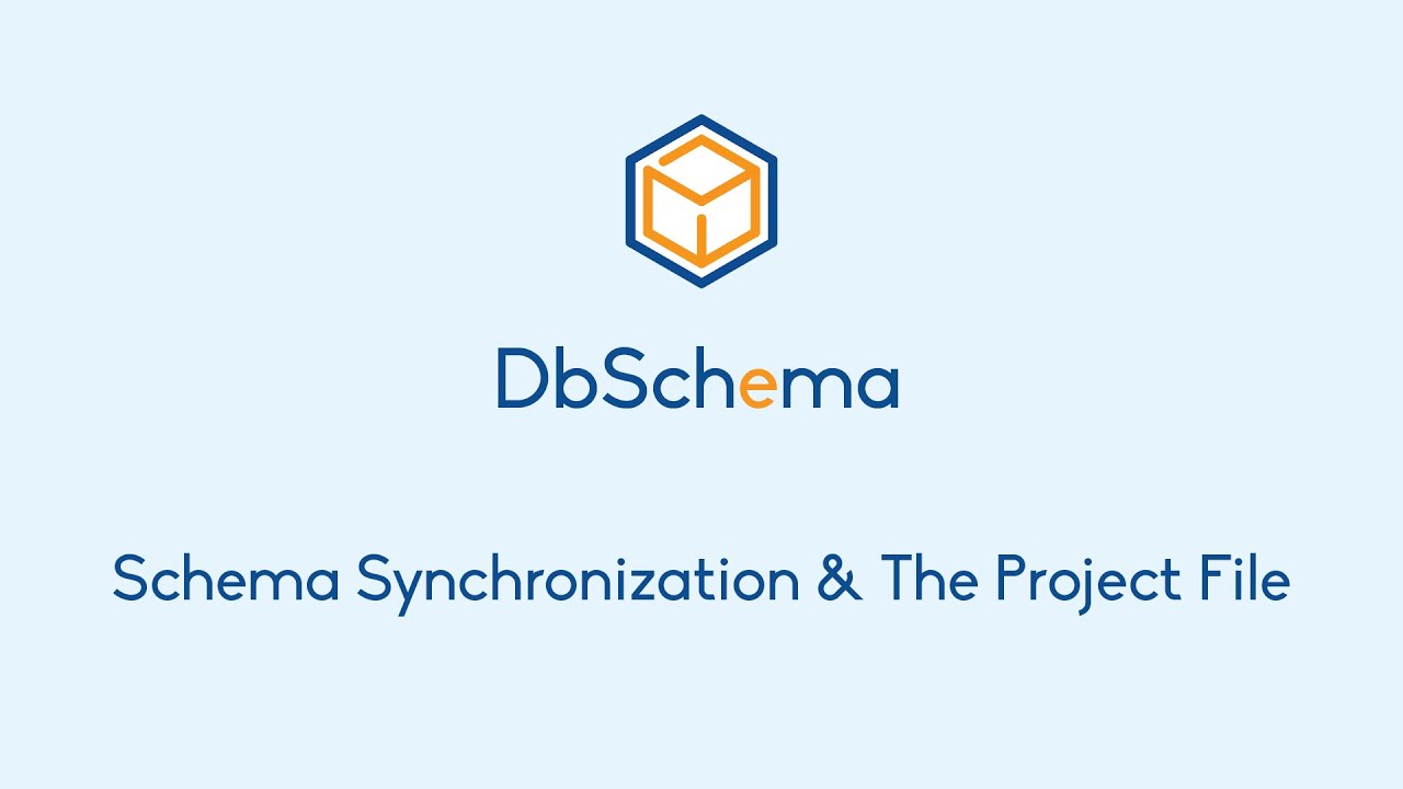 Schema Synchronization & The Project File
