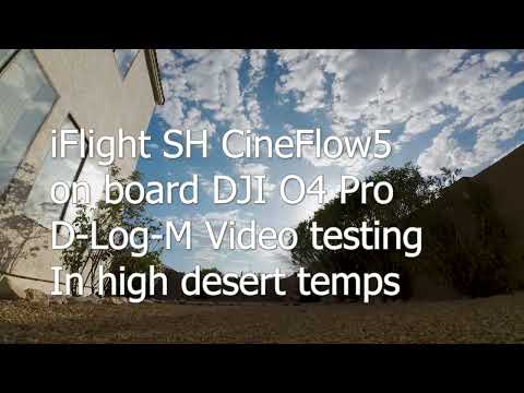iFlight SH CineFlow 5 With Dji O4 Pro Filter Testing