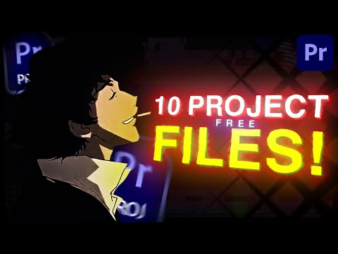 10 FREE Project Files / Editing Styles! - Premiere Pro AMV Editing Pack