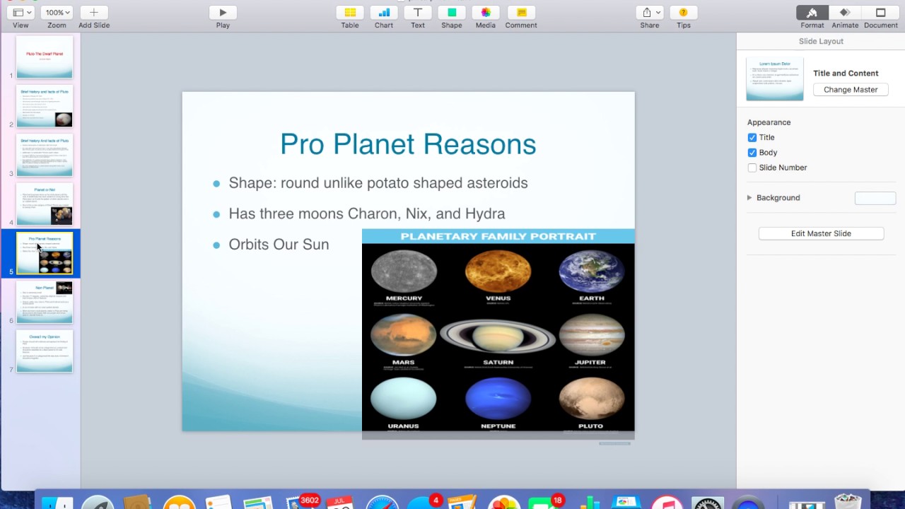 pluto presentation