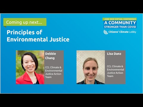 #CCL2020 June Conference: Principles of Environmental Justice