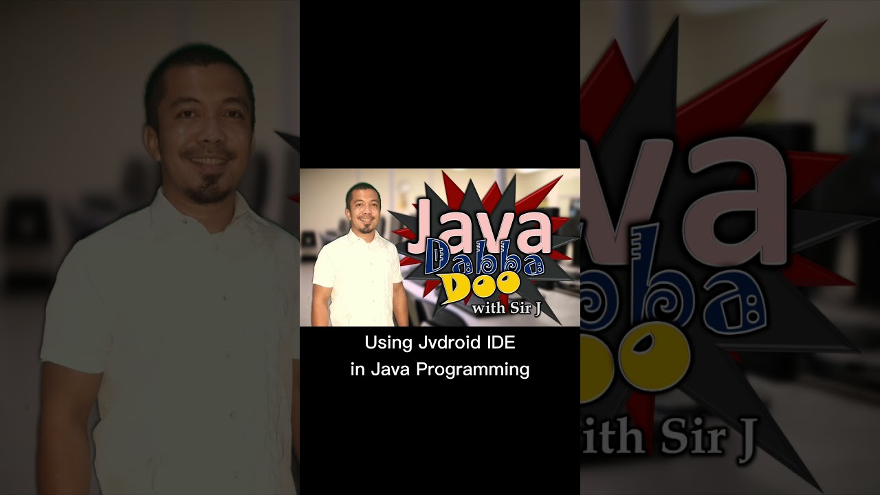 Using Jvdroid (Mobile Java Programming) - Java Programming Tutorial (Java Dabba Doo Episode 1b)