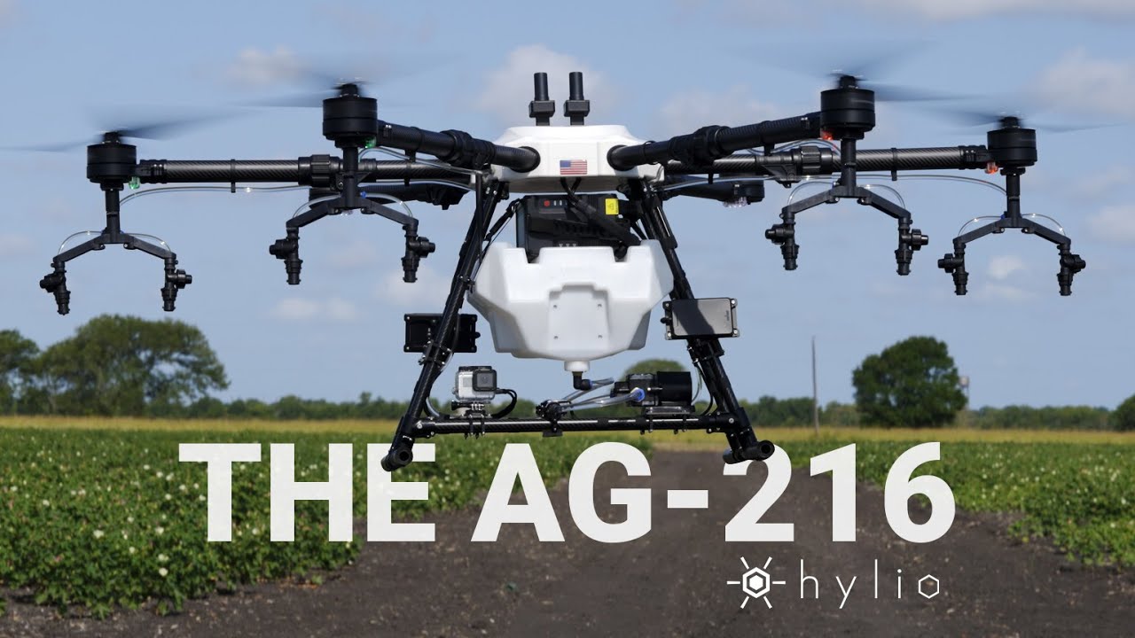 Hylio's Versatile Crop Spraying Drone - The AG-216