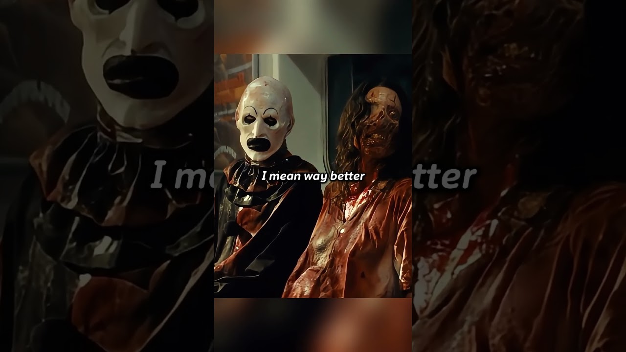 Art The Clown and Vicky Meet a Fan on the Train | Terrifier 3