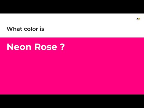 Neon Rose color #ff0080 hex Cool Red color ff0080