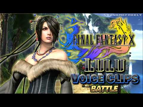 All Lulu Voice Clips • Final Fantasy X • All Battle Voice Lines • 2001 (Paula Tiso)