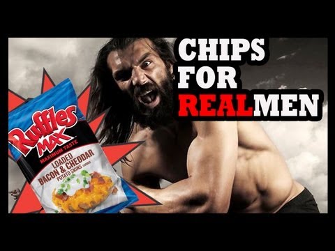 Manliest Chips Ever! Ruffles MAX for Real Men
