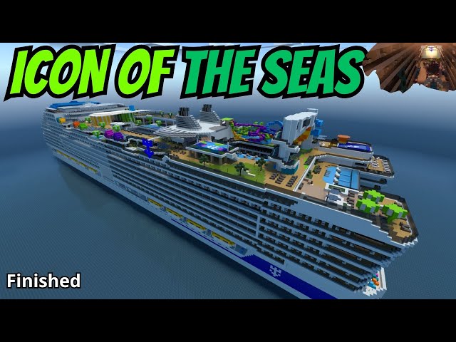 Icon of the seas (cruise ship) Minecraft Map