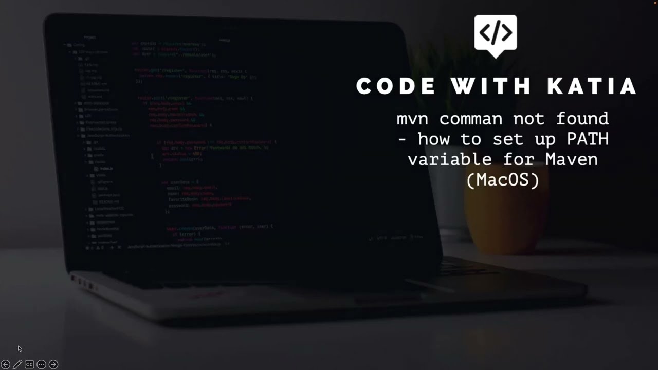 mvn command not found - how to set up PATH variable for Maven (MacOS)