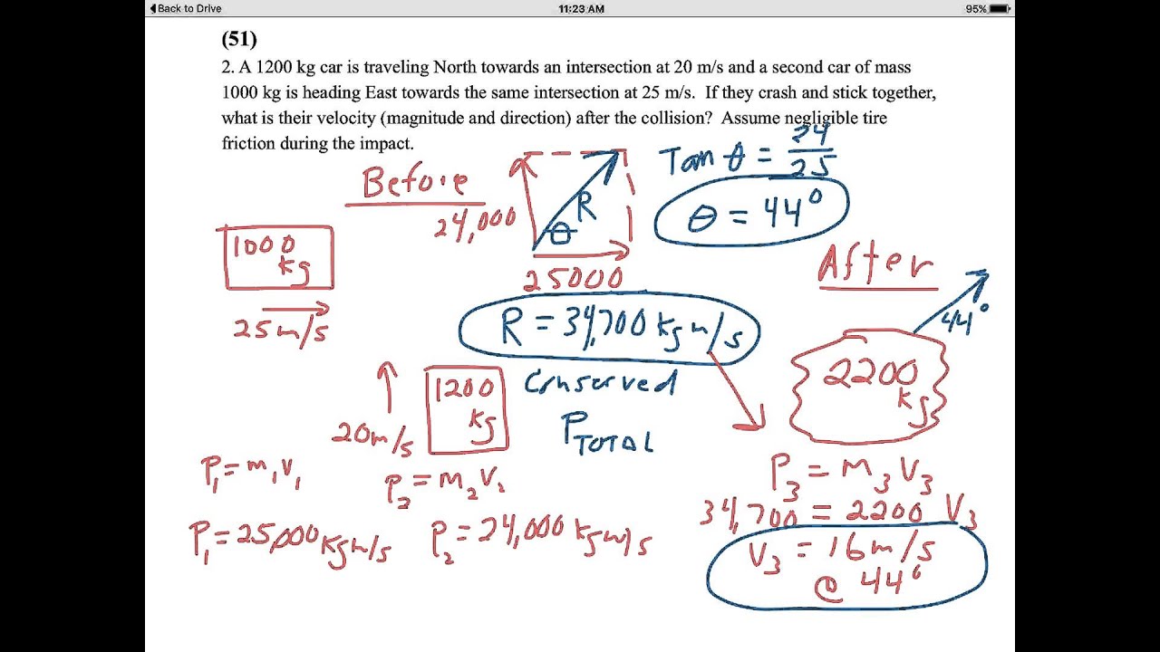 Day 51 Honors Physics - Momentum 2-4