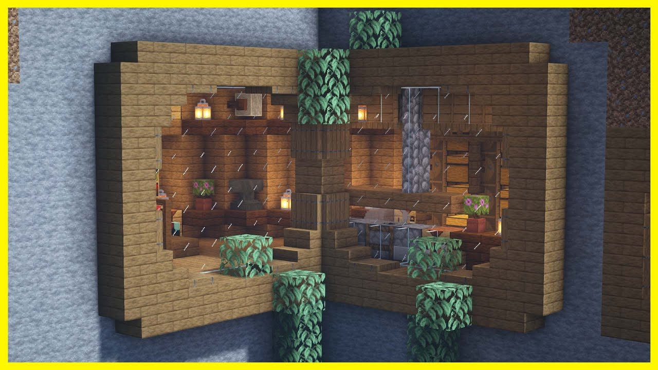 ⚒️ Minecraft: Corner Survival House (Quick Tutorial) - Minecraft Builders