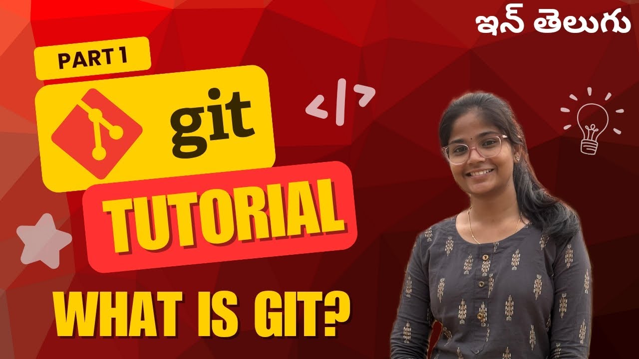 GIT FOR BEGINNERS 😊 | Learn Git from Scratch in Telugu | DEEKSHITHA TECH TALKS