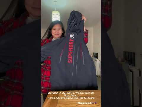 SuperDry Ultimate WindCheater S 7FU- Nordic 🧥 #anothercoatfordaddy #superdrycoat #superdry