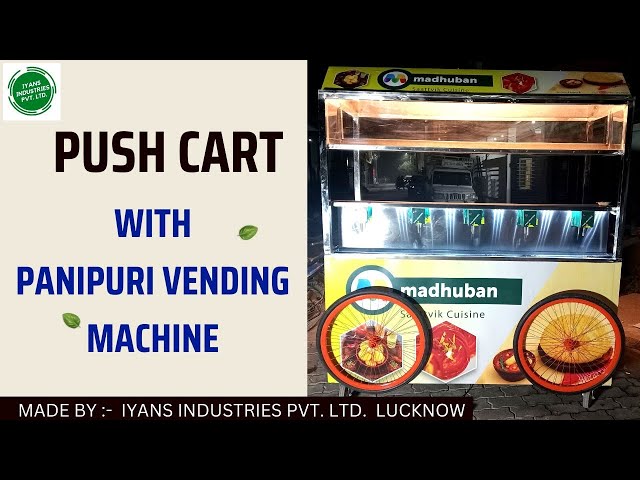 Food Cart Hand Push Model - Fast Food Cart Manufacturer from Lucknow