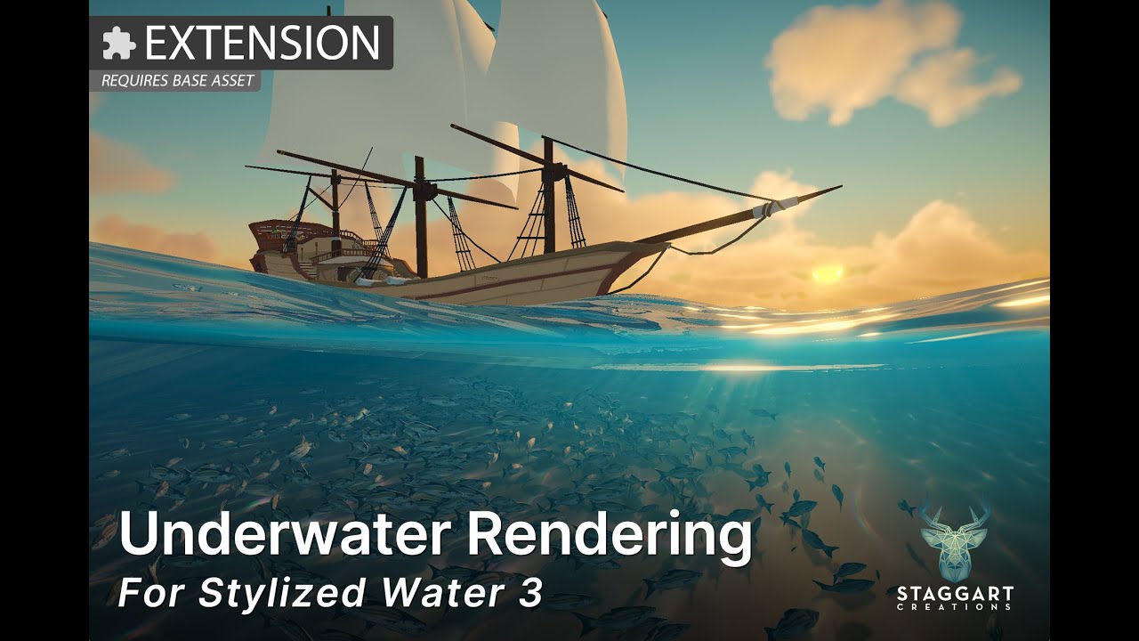 Underwater Rendering for Stylized Water 3