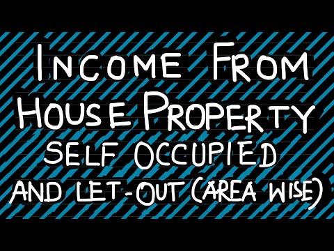 Income from House Property - Self Occupied and Let out (Area wise) #cmainter