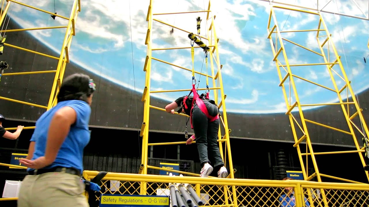 Astronaut Training Experience: Zero-Gravity Wall
