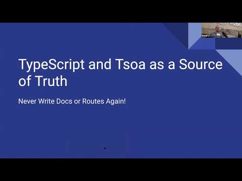 David Aktary – TypeScript and Tsoa as a Source of Truth: Never Write Docs or Routes Again