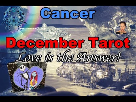 Cancer December Tarot Reading/Magical Spell Support ~Love is the Answer~ Plus Special Tarot Deck!!