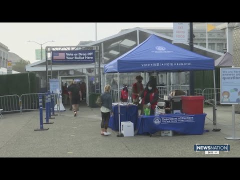 San Francisco opens new early voting sites outdoors due to COVID-19