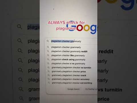 Do NOT turn in work before you do this! #studytips #plagiarism #turnitin #finals