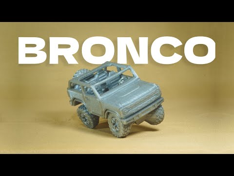 🚙 Ford Bronco・ STL File for 3D printing・Cults