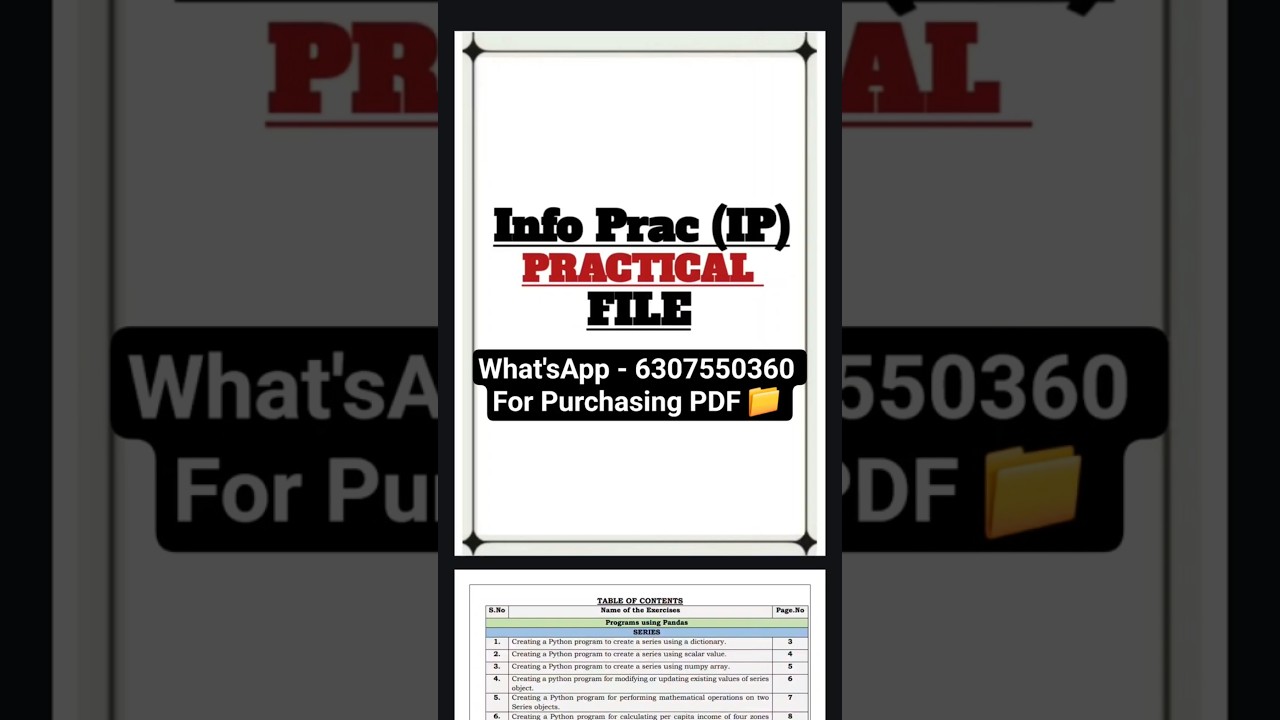 WHAT'SAPP - 6307550360, For Purchasing PDF