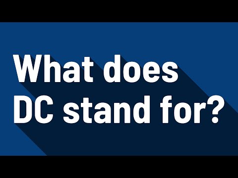 What does DC stand for?