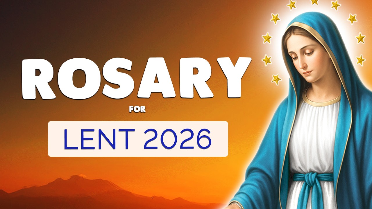 🙏 LENT ROSARY 2026 🙏 Complete Holy Rosary for Lent | All 4 Mysteries