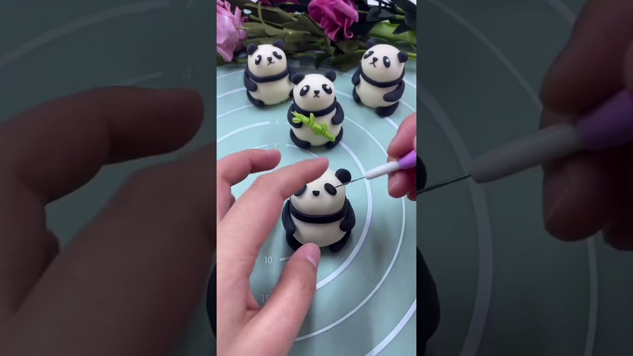 Fondant decoration Panda  Baker Bazaar “ Baking accessories Online”