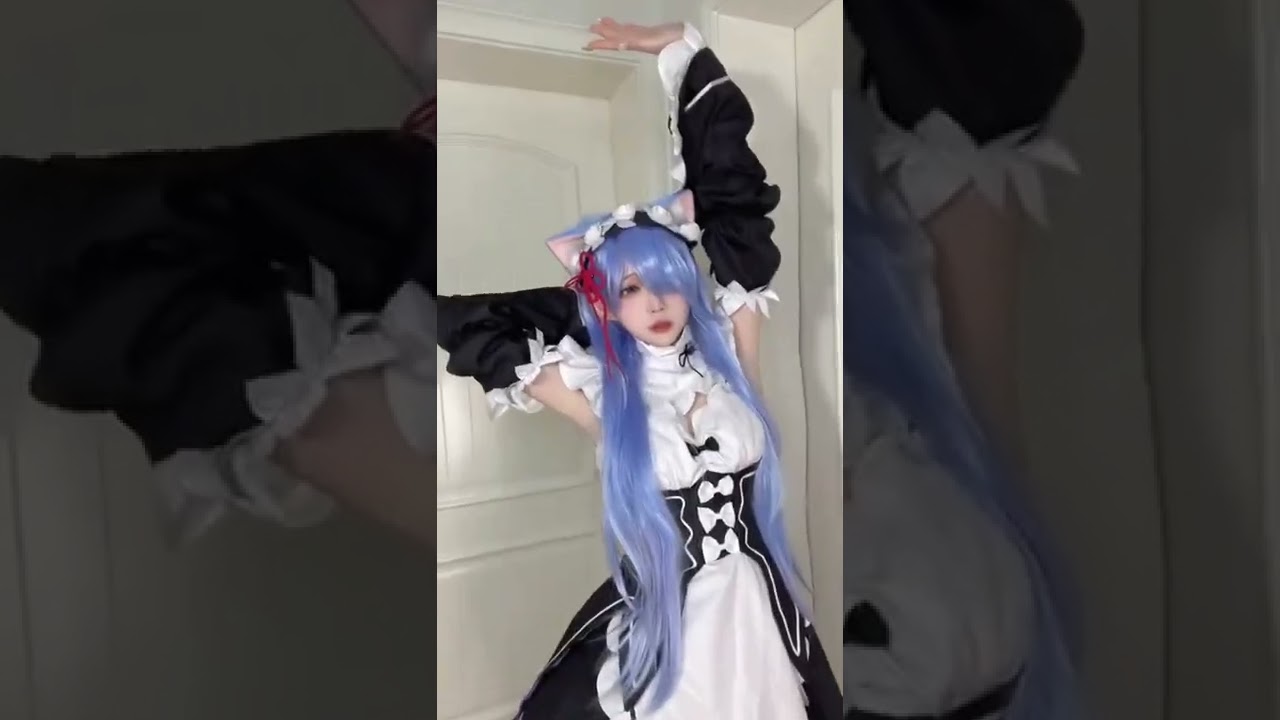 Rem 😺 Cosplay #cosplay #kawaii #rezero #rem