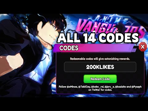 *NEW CODES* ROBLOX ANIME VANGUARDS CODES SEPTEMBER 2024 | ANIME VANGUARDS CODES