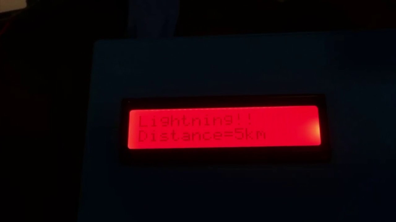 Thunder Board IOT Raspberry Pi Lightning Detector Demo