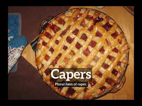 How to Say Capers in English? | What are Capers? | How Do Capers Look?