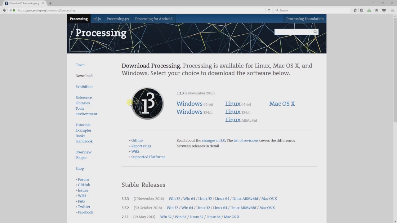 02. Tutorial Processing - Instalando Processing