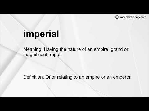imperial Meaning