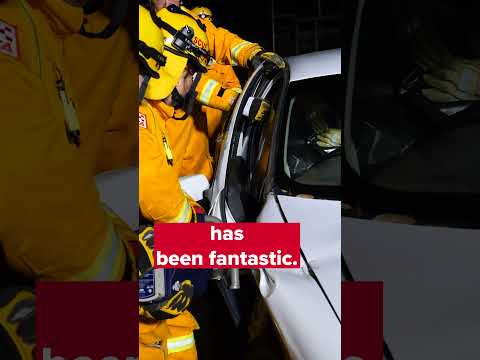 Rescue firefighter Heather Scale #volunteerfirefightersrock #shorts