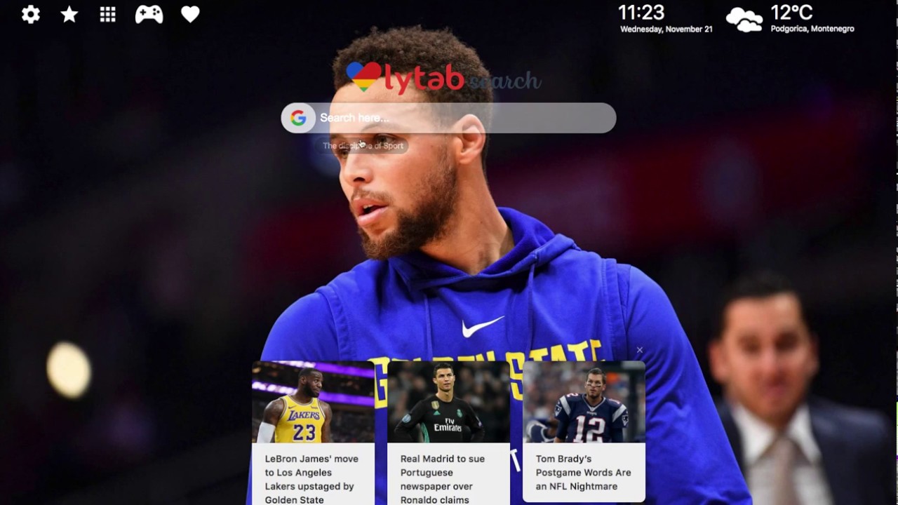 Stephen Curry HD NBA Wallpapers - Free Chrome Extensions