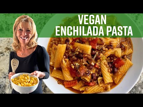 Vegan Enchilada Pasta | Kathy's Vegan Kitchen