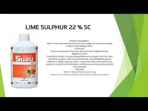 Lime Sulphur - Sulfurated Lime Latest Price, Manufacturers & Suppliers