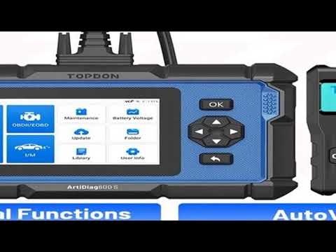 TOPDON ArtiDiag600S OBD2 Scanner Diagnostic Tool Code Reader Oil/BMS/ABS/SAS/EPB/DPF/TPMS/Throttle E
